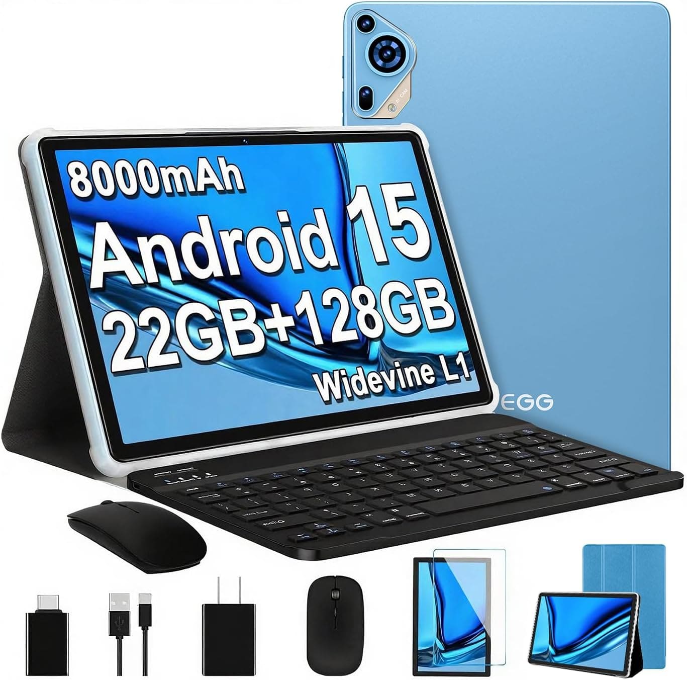 SKYEGG Tablet 2025 Upgraded Android 15 Tablet - Best Reviews Tablet