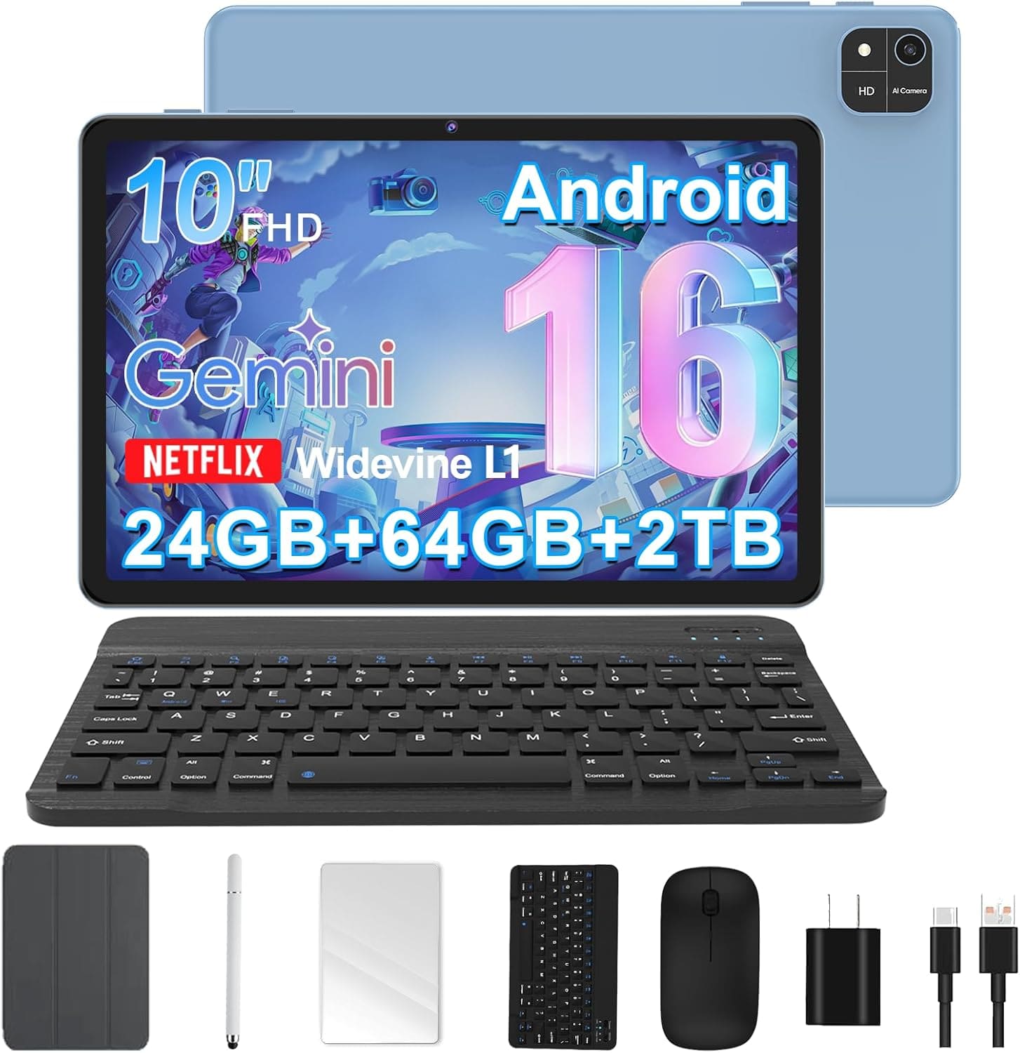Aiprotablet 10-inch Android 16 Tablet - Best Reviews Tablet